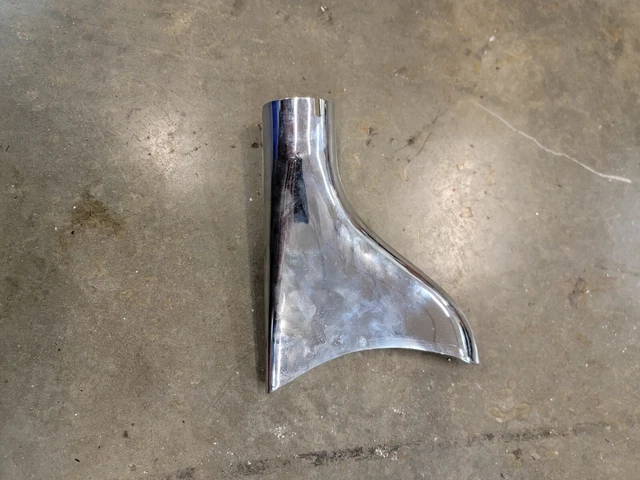 CLASSIC FISHTAIL TIP Harley Davidson Panhead Knucklehead Shovelhead ...