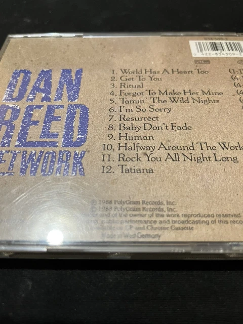 DAN REED NETWORK Self Titled CD £3.93 - PicClick UK