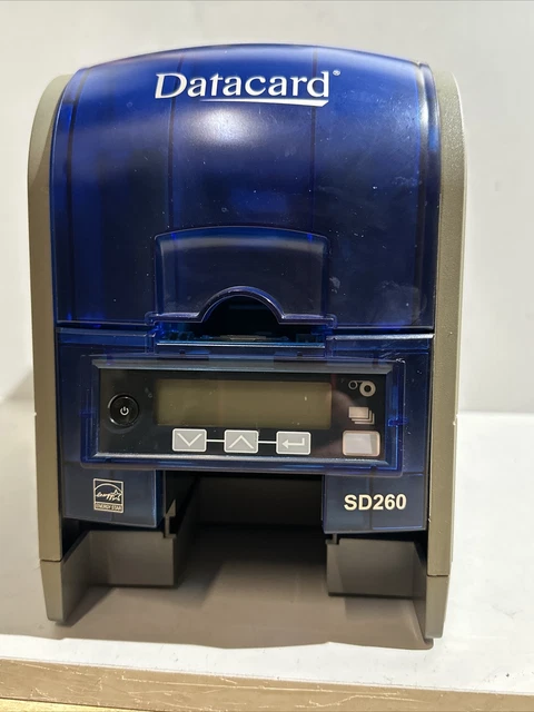 DATACARD SD260 ID Card Badge Maker Printer Inc UK VAT , 1 YEAR WARRANTY ...