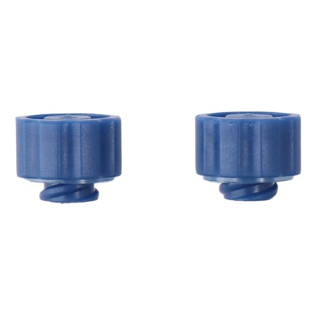 BLUE NO NEEDLE Lock Cap Plastic Tip Cap Easy Syringe Tip Caps $11.30 ...