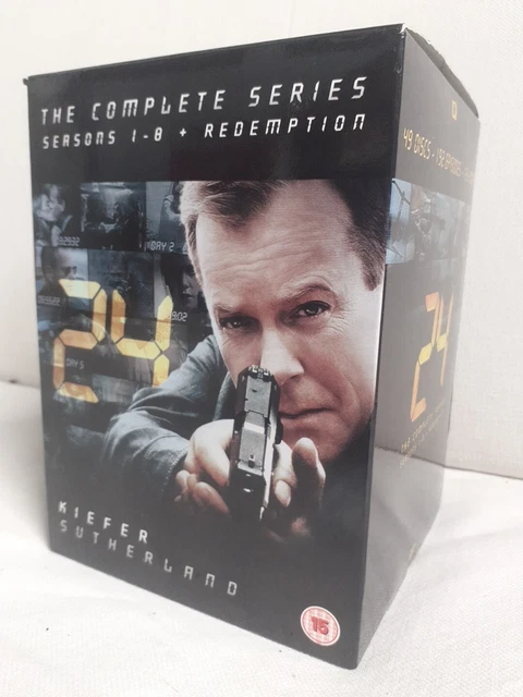 24: THE COMPLETE Series - Seasons 1-8 and Redemption DVD box set (2011 ...