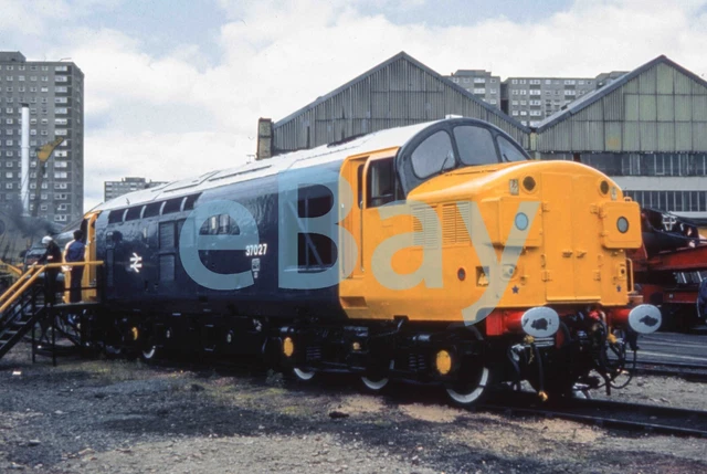 35MM RAILWAY SLIDE Class 37 37027 @ Eastfield £3.49 - PicClick UK
