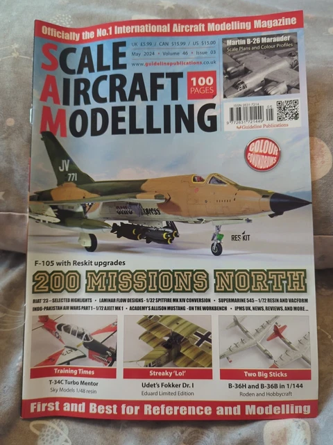 SCALE AIRCRAFT MODELLING Magazine May 2024 EUR 5,90 - PicClick FR