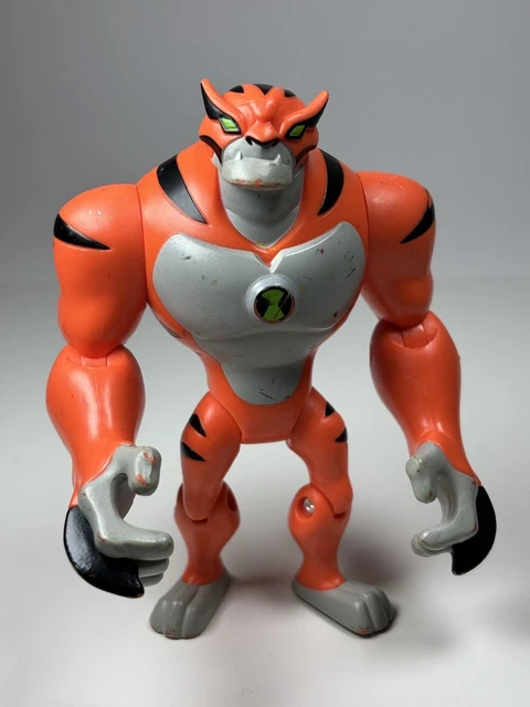 BEN 10 ULTIMATE Alien Rath Tiger Action Figure BANDAI Vinyl Toy Cartoon ...