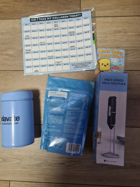 ELEVATE MULTI COLLAGEN. Starter pack Chocolate Flavour 220g. milk ...