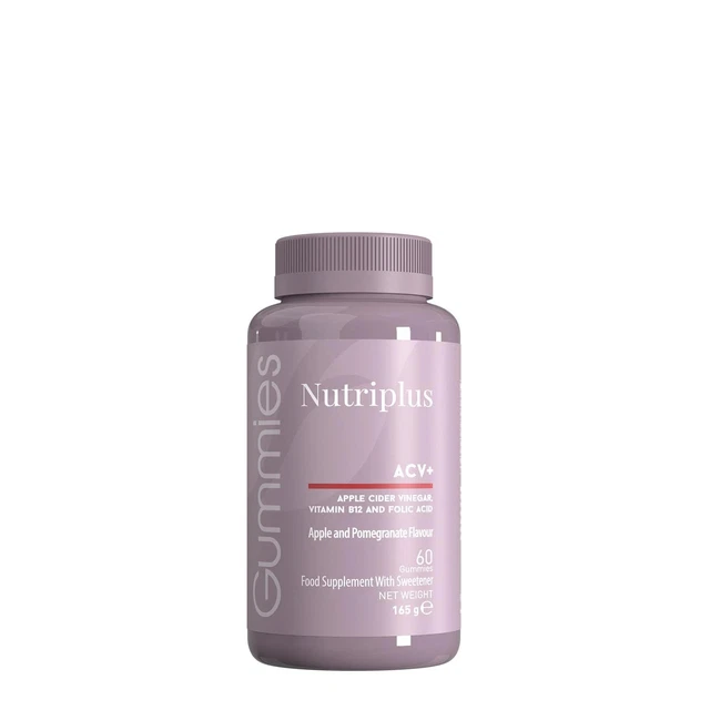 FARMASI NUTRIPLUS APPLE Cider Vinegar Gummies Apple and Pomegranate ...