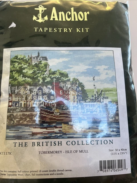 ANCHOR TAPESTRY KIT The British Collection Tobermory NEW Rrp £65 D33 ...