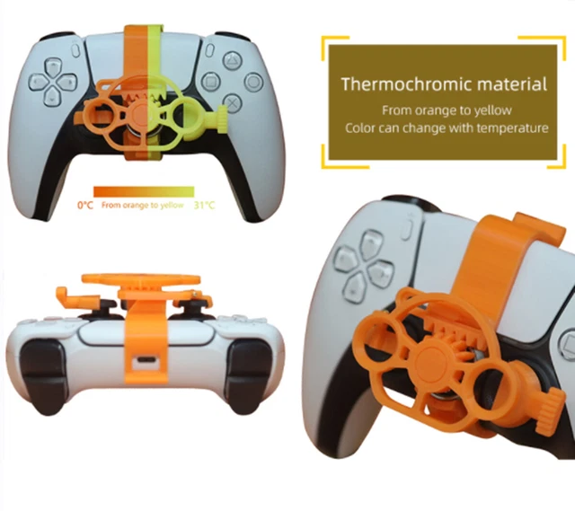 3D PRINTED MINI Steering Wheel For Sony PS5 Controller Racing ...
