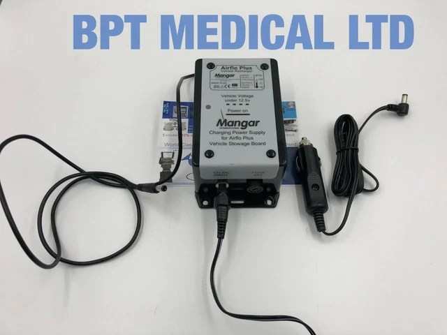 MANGAR AIRFLO PLUS Compressor Pump AC POWER SUPPLY Vehicle CAR IN 12V ...