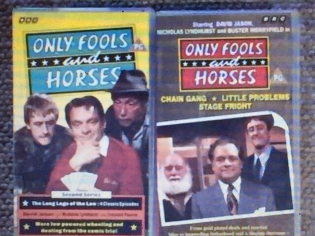 ONLY FOOLS AND Horses VHS x2 - BARGAIN - 7 EPISODES!!! - **EX** £5.91 ...