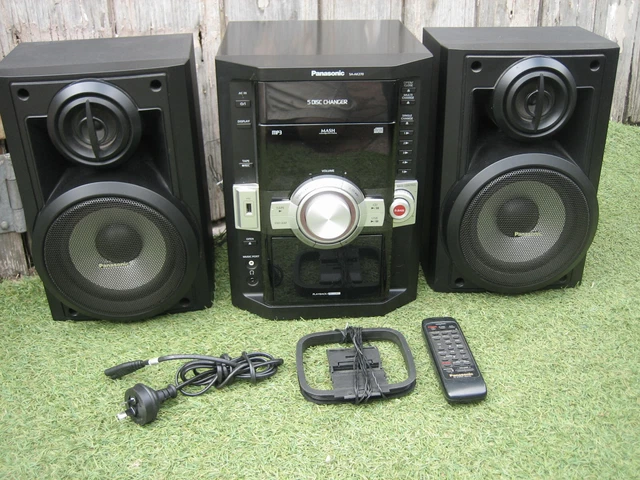 PANASONIC MINI HIFI Stereo System SA-AK270 5 CD Changer $59.52 - PicClick