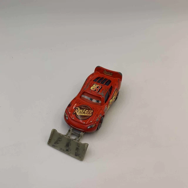 DISNEY PIXAR CARS Lightning McQueen With Shovell Lenticular Diecast 1:55 £6.99 - PicClick UK