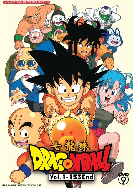 DVD DRAGON BALL Vol.1-153 END English Dubbed All Region FREESHIP $83.72 ...