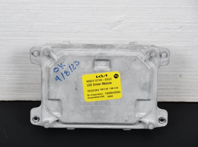 2024-2025 KIA TELLURIDE Headlight Ballast LED Driver Module Unit 92180 ...