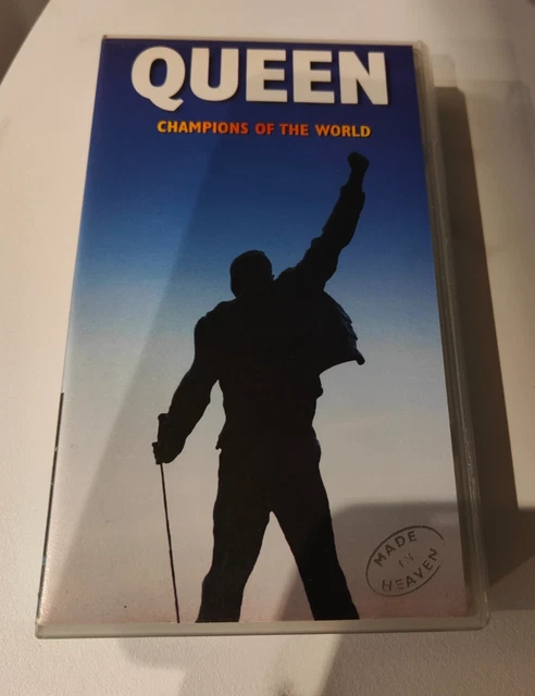 QUEEN VHS TAPE CHAMPIONS OF THE WORLD £2.15 - PicClick UK