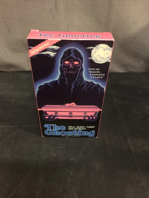 THE GHOSTING VHS Video Tape Movie Rare Horror Ghosts 1991 Walt Hefner ...