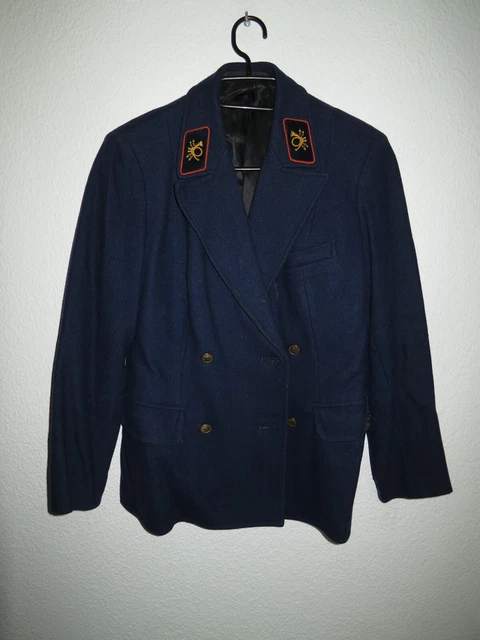 DDR DEUTSCHE POST Uniform Jacke 50 er Jahre VEB Kleiderwerk Grüna ...