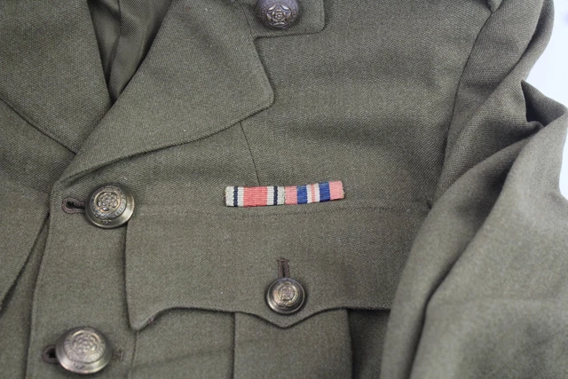 BRITISH ARMY WW2 Era Officers Uniform Royal Fusiliers Tunic Sam Browne ...