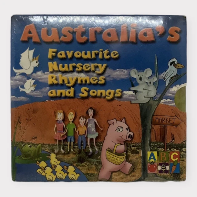 AUSTRALIA'S FAVOURITE NURSERY Rhymes & Songs 3x CD Box Set (114 Songs ...