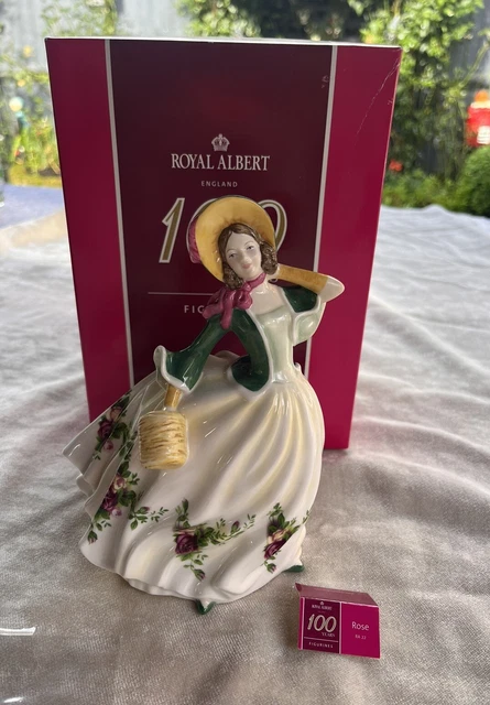 ROYAL ALBERT FIGURINES Rose RA22 100 Years Lady Figurine. £59.99 ...