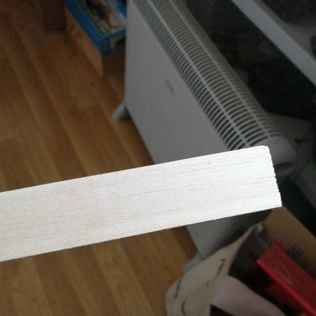 BALSA WOOD STRIP Rectangular Cross section 760mm x 29 x 5.5 mm £5.00 ...