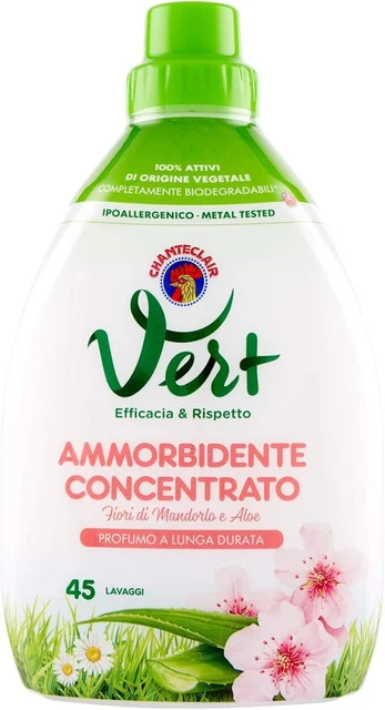 CHANTECLAIR VERT ADOUCISSANT Concentré 45 Lavages 900Ml.Fiori De ...