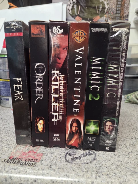 HORROR VHS LOT #2 Fear, MIMIC 1 & 2, THE Order, Valentine, Letter From ...