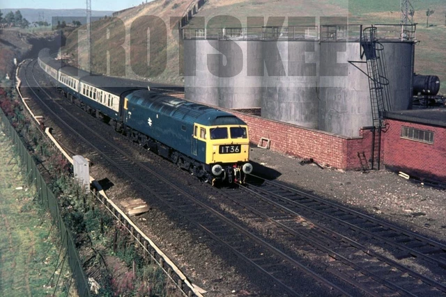35MM SLIDE BR British Rail Diesel Loco Class 47 47174 Eastfield 1975 Original £3.99 - PicClick UK