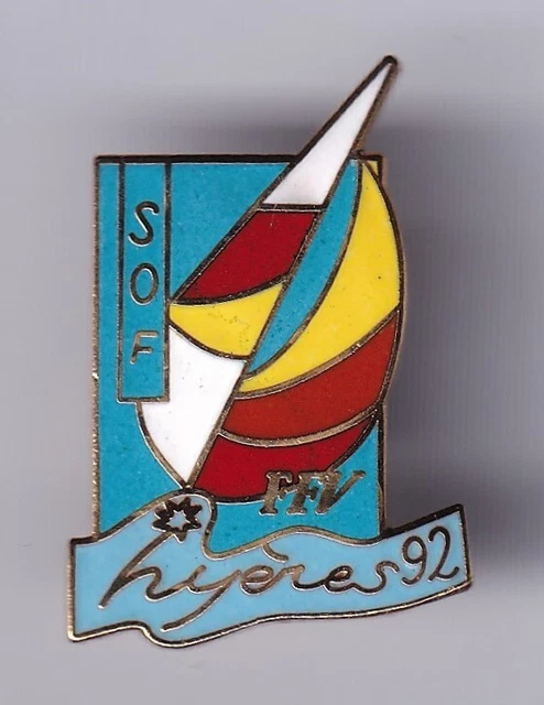 RARE PINS PIN'S .. Bateau Boat Voile Voilier Sail Ship Sof Ffv Hyeres 83 ~Fr EUR 3,99 - PicClick IT