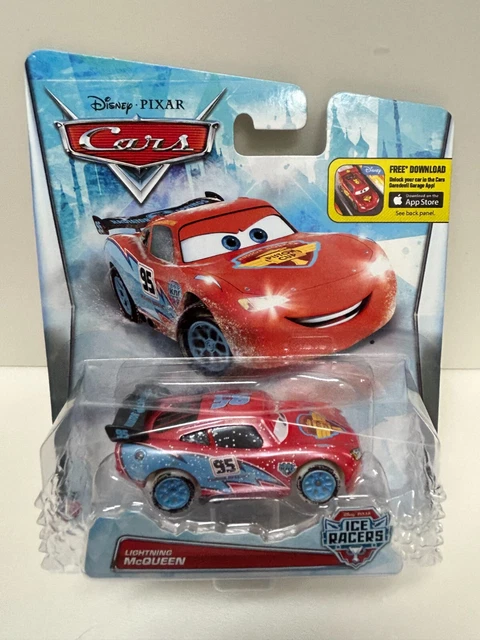 CARS DISNEY PIXAR Die-Cast Ice Racers Lightning McQueen $24.99 - PicClick