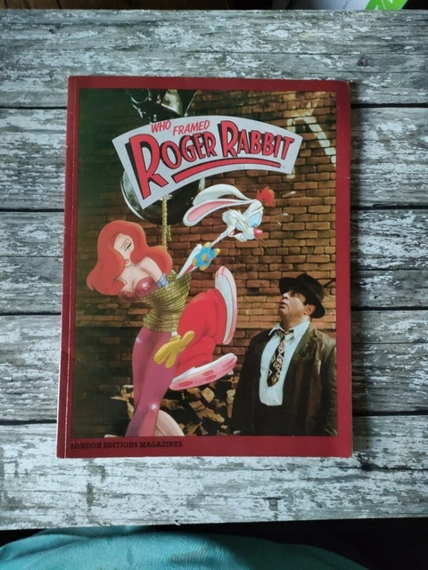 COMIC - WHO Framed Roger Rabbit The Comic Book 1988 VGC 1st Amblin ...