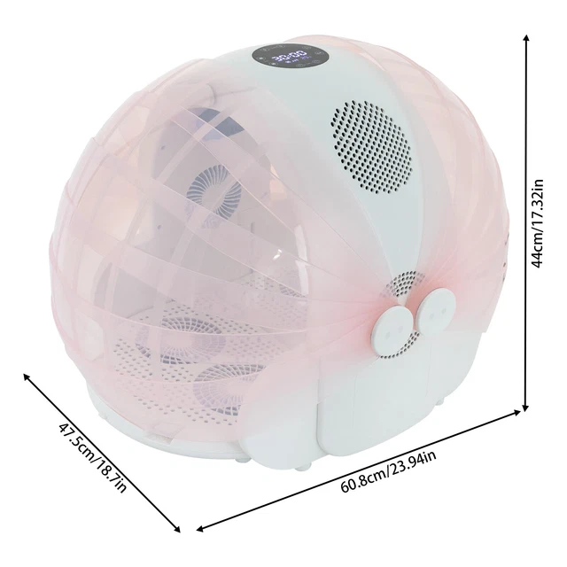 FOLDABLE PET DRYING Box 360?? drying Machine Adjustable Temperature 77 ...