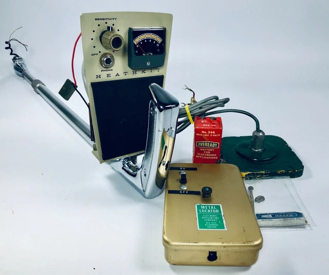 VINTAGE HEATHKIT GD-48 Electronic Metal Detector Locator Original ...