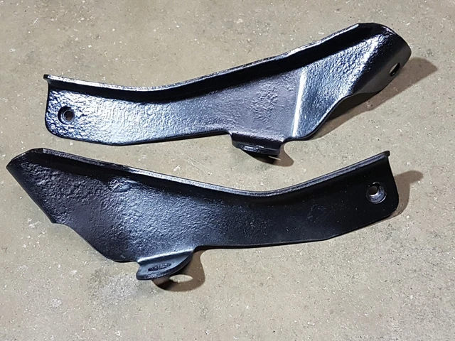 HOLDEN HQ FRONT Bumper Bar Outer Corner Mounting Irons Brackets Premier ...