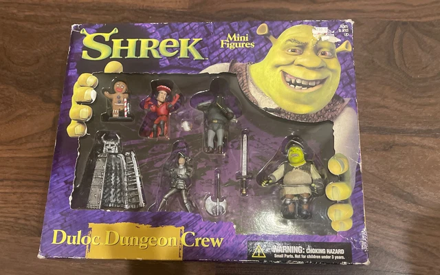 VTG DREAMWORKS MCFARLANE Toys Shrek Duloc Dungeon Crew Mini Figures ...