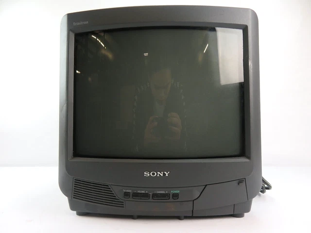 VINTAGE SONY TRINITRON KV-13M20 13" CRT Monitor Retro Gaming Tested ...