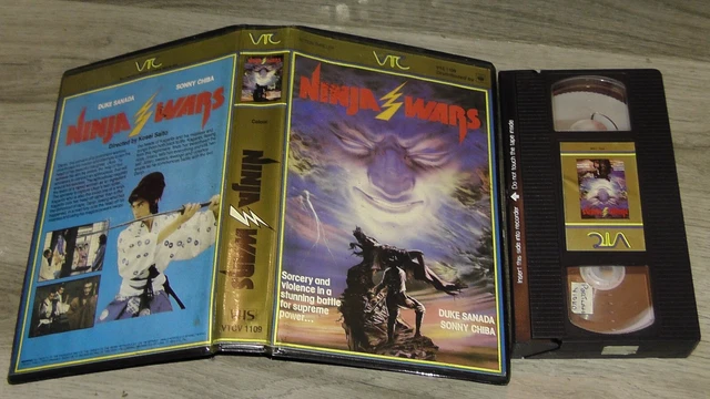 NINJA WARS VHS Video Pre Cert Big Box Ex Rental VTC £14.99 - PicClick UK