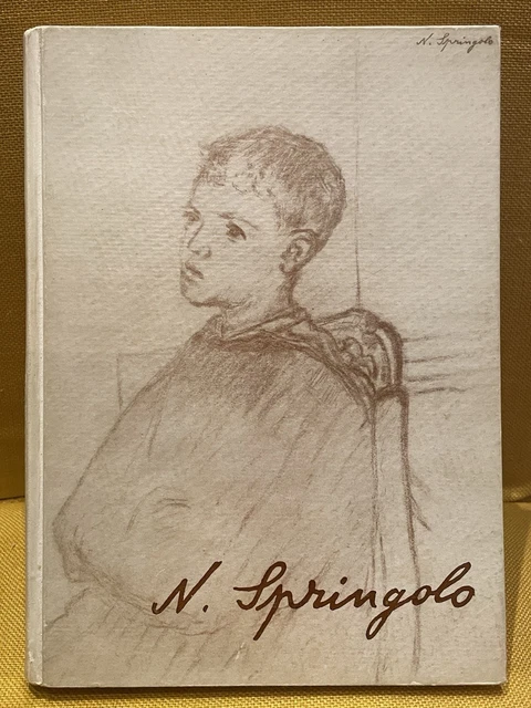 NINO SPRINGOLO, CATALOGO Originale Autografato Dal Pittore,( PEZZO ...