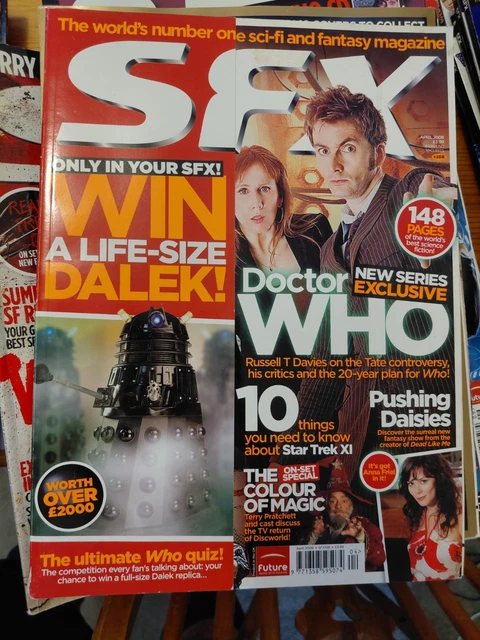SFX MAGAZINE ISSUE 168 April 2008 Doctor Who & 8 Others £10.80 ...