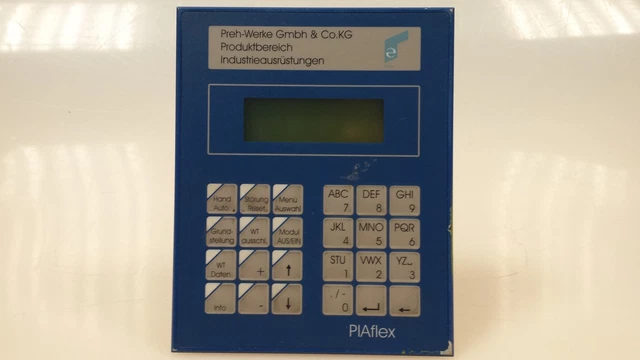 PANNEAU 4B1260.00-K03 REV.B0 Preh-Werke Piaflex EUR 403,35 - PicClick FR