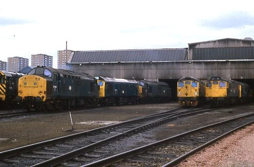 ORIGINAL COLOUR SLIDE of 37144 BR class 37 diesel loco £2.50 - PicClick UK