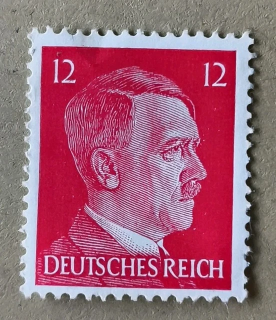 FREIMARKENSERIE, REICHSKANZLER ADOLF Hitler (12 Pf Deutsches Reich ...