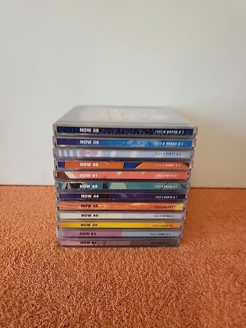 NOW THAT'S WHAT I Call Music - Original Now Double CD Bundle X 12 - Now ...