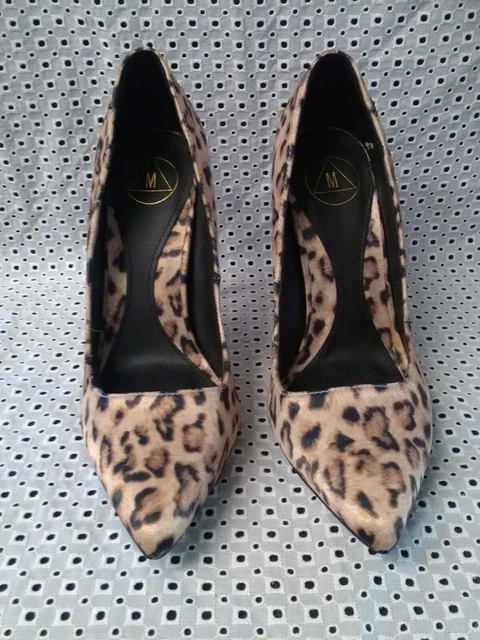 MISGUIDED ANIMAL PRINT Stiletto Heels - Size UK 4 - New £5.42 - PicClick UK