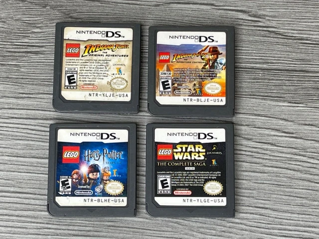 LEGO INDIANA JONES, Harry Potter, Star Wars DS Game Lot - 4 Games ...