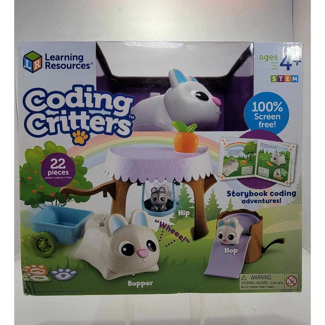 CODING CRITTERS PRESCHOOL STEM Toy Bopper Hip Hop by Learning Resources ...