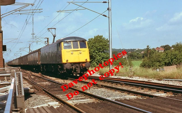 ORIGINAL 35MM Slide Railway Diesel /Steam- 81016 @ Hest Bank Jun 1982 £ ...