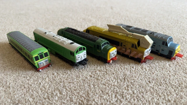FIVE THOMAS THE Tank Engine ERTL Die-cast Models £30.00 - PicClick UK