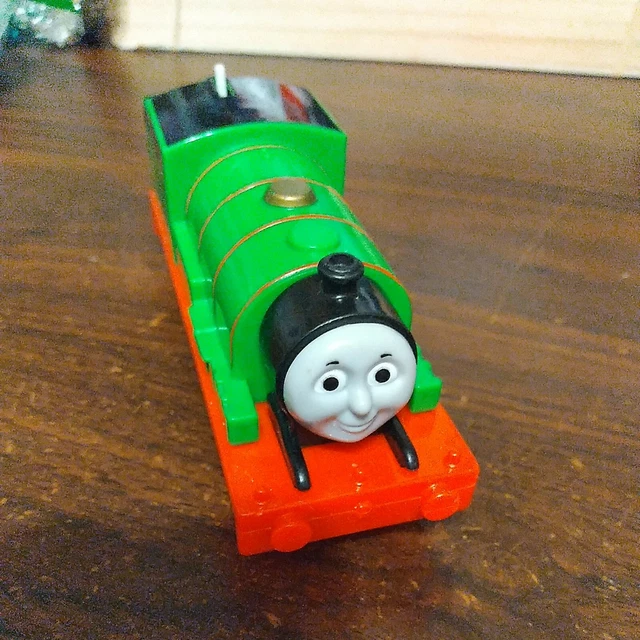 THOMAS & FRIENDS Percy #6 Trackmaster Motorized Train Engine 2013 ...