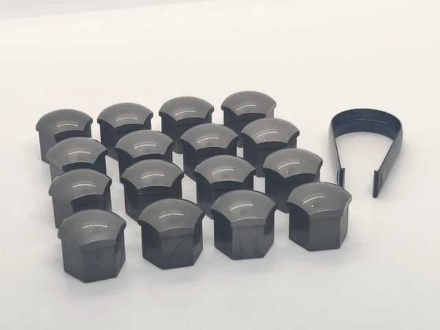 GENUINE MG MG3 MG4 MG5 ZS HS WHEEL NUT COVERS BOLT CAPS 19mm x16 + TOOL ...